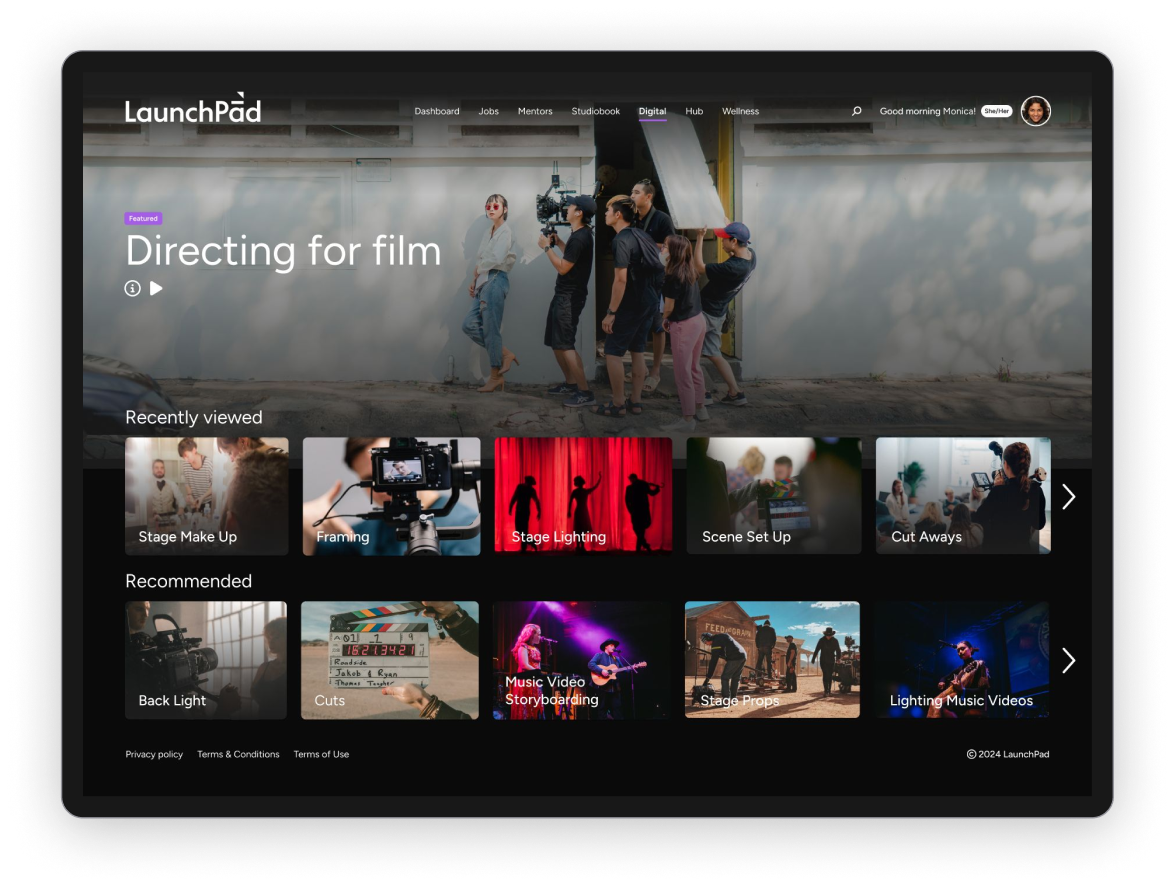 LaunchPad | Launching Creative Careers